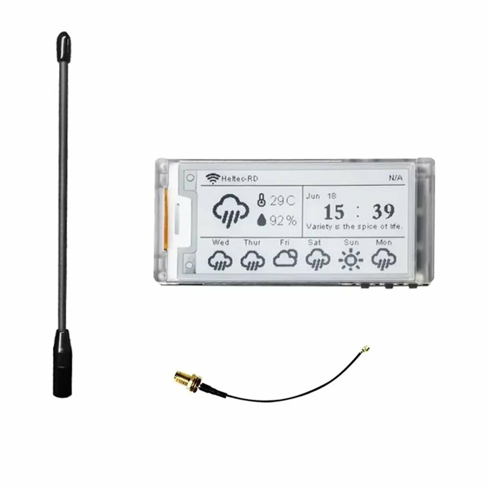 E-Ink Display LoRa Devboard Esp32 2,13-Дюймовый Монитор E-Paper