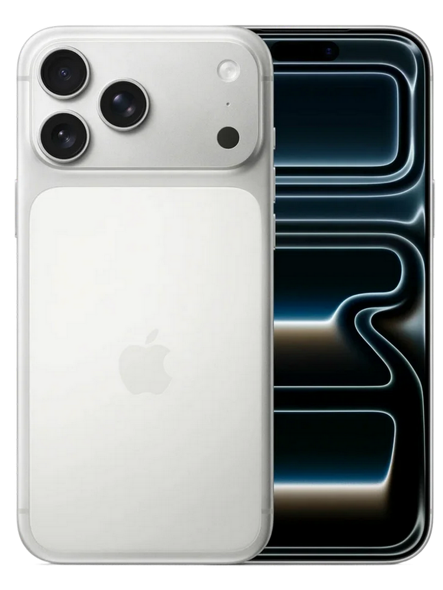 Смартфон Apple iPhone 17 Pro Max (nano SIM + eSIM) 256 Гб Серебристый nanoSIM + eSIM 6.9″ LTPO Super Retina XDR OLED, 120Hz, HDR10 2G/3G/4G (LTE)/5G 4823 EU