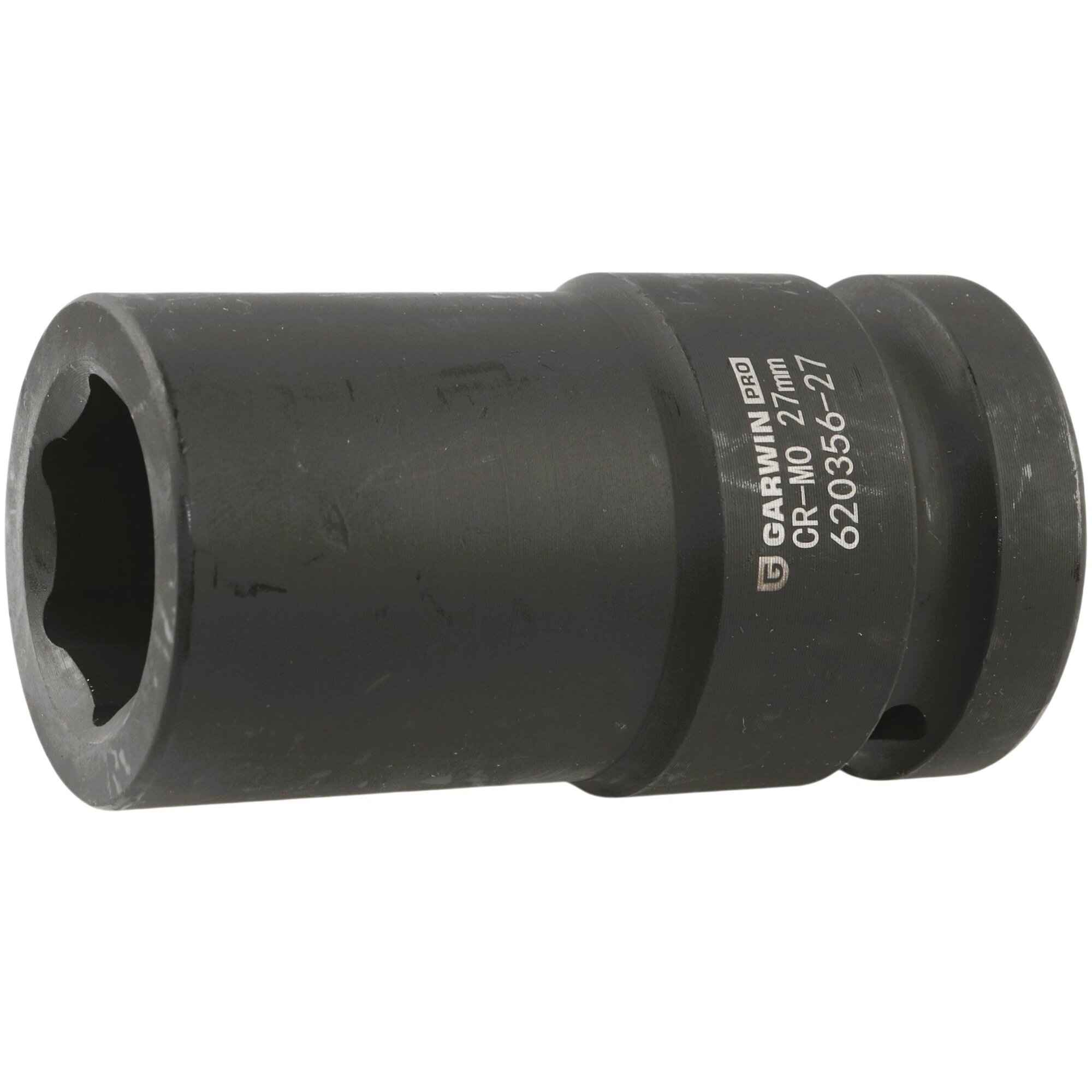 GARWIN PRO 620356-27 Головка, 1", 27 мм, торцевая, 6-гранная, ударная, глубокая