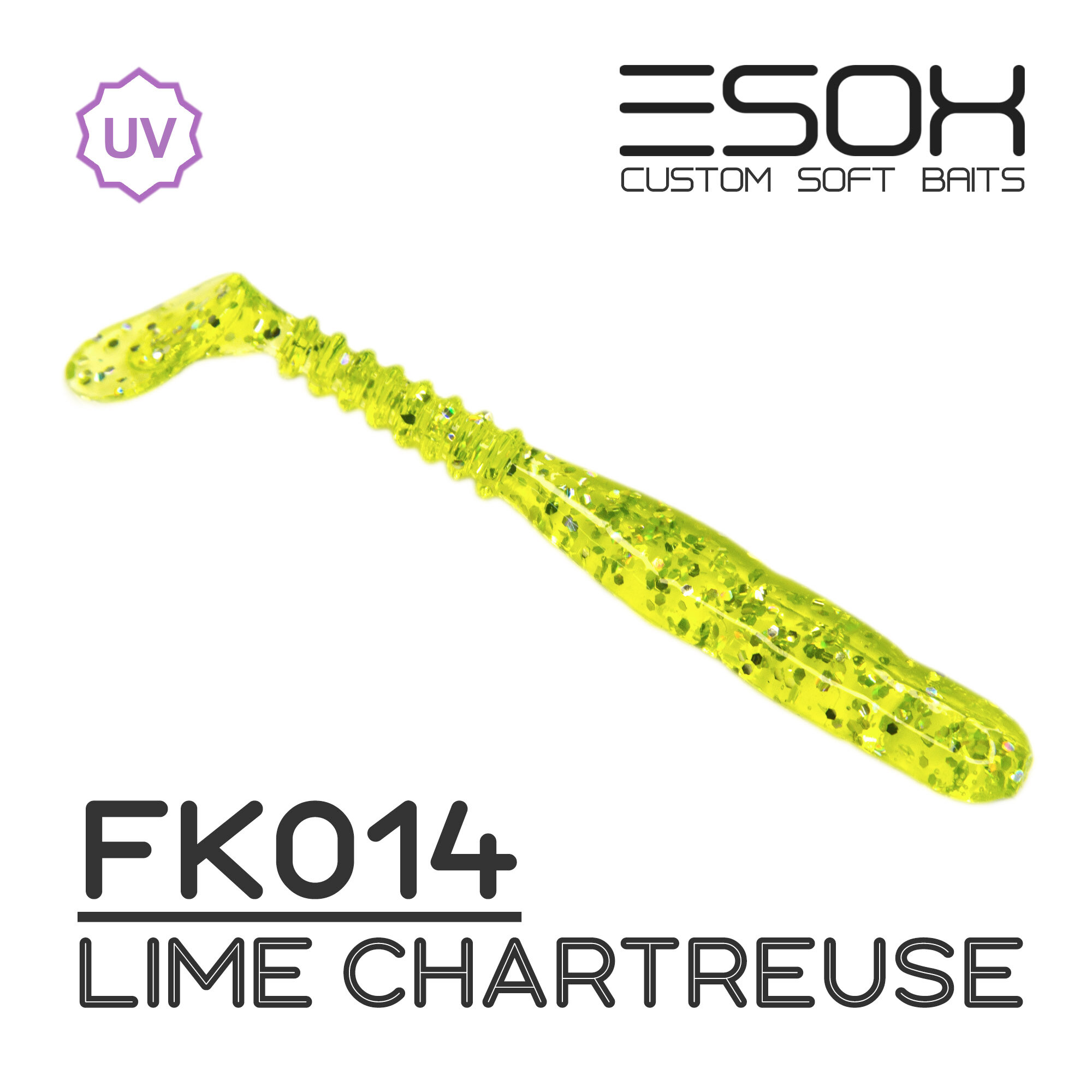 Мягкая приманка для рыбалки ESOX RockBabe Shad 2" (52мм) 10 шт