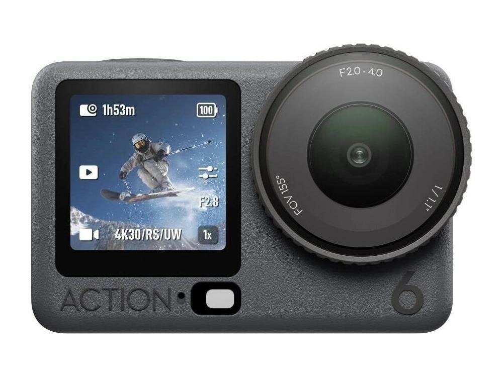 Экшн-камера Dji Osmo Action 6 Standard Combo 1xCMOS 38Mpix черный