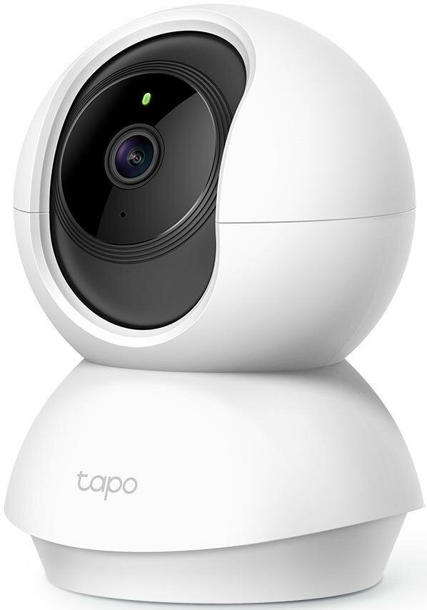 Камера видеонаблюдения IP TP-Link Tapo C200, 1920x1080, 4мм, микрофон, ИК 9м, 2Мп, 1/3 CMOS, внутренняя, поворотная, Wi-Fi, белый