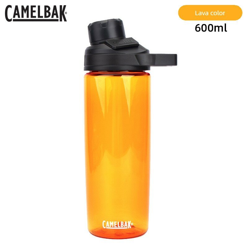 Спортивная бутылка CamelBak из тритана лава-красная 600 мл для мужчин большая вместимость летняя портативная чашка для