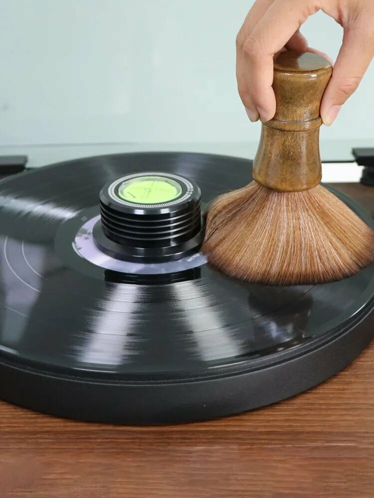 Щетка антистатическая для чистки виниловых пластинок /Аксессуар для винилового проигрывателя