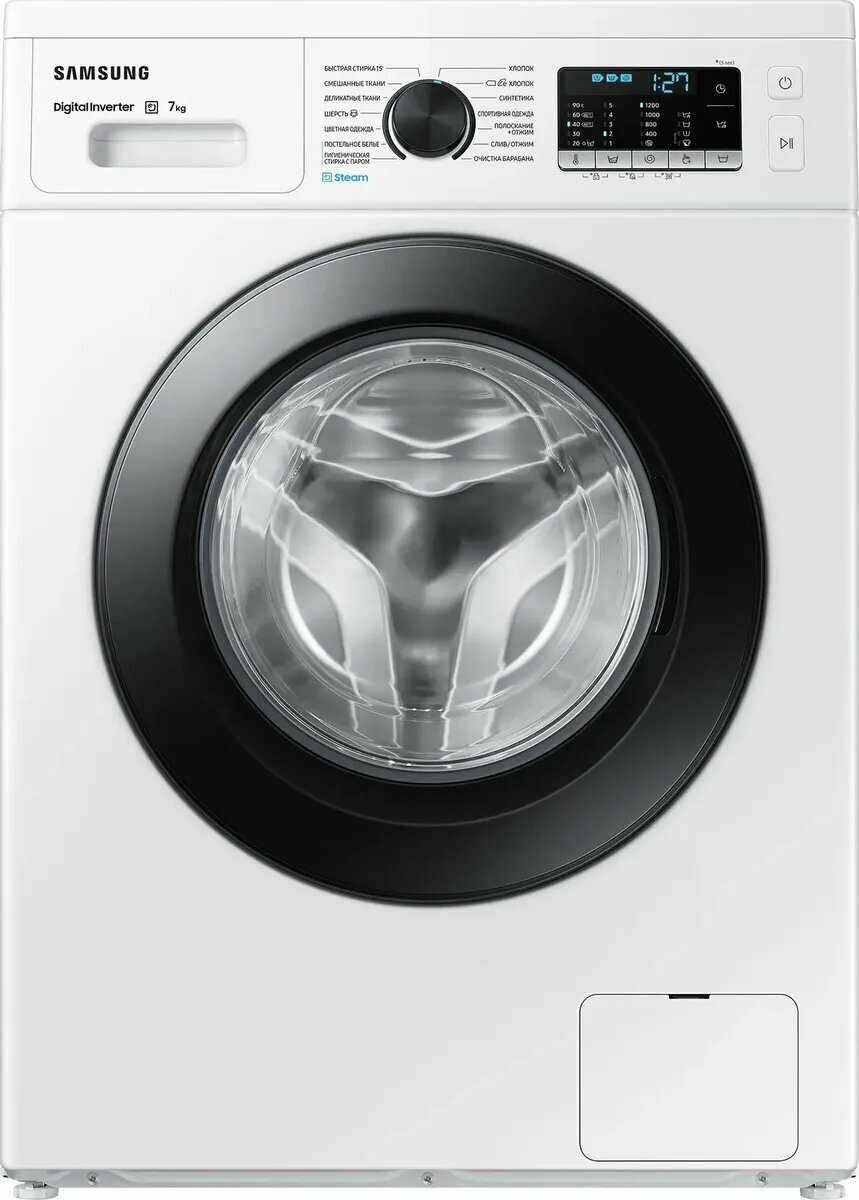 Стиральная машина Samsung WW70AG5S20CE/LP, 7 кг, 1200 об/мин, белый