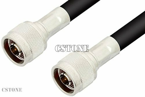 N штыревой к N штыревой кабель используя RG8 коаксиальный (надежный китайский аналог)