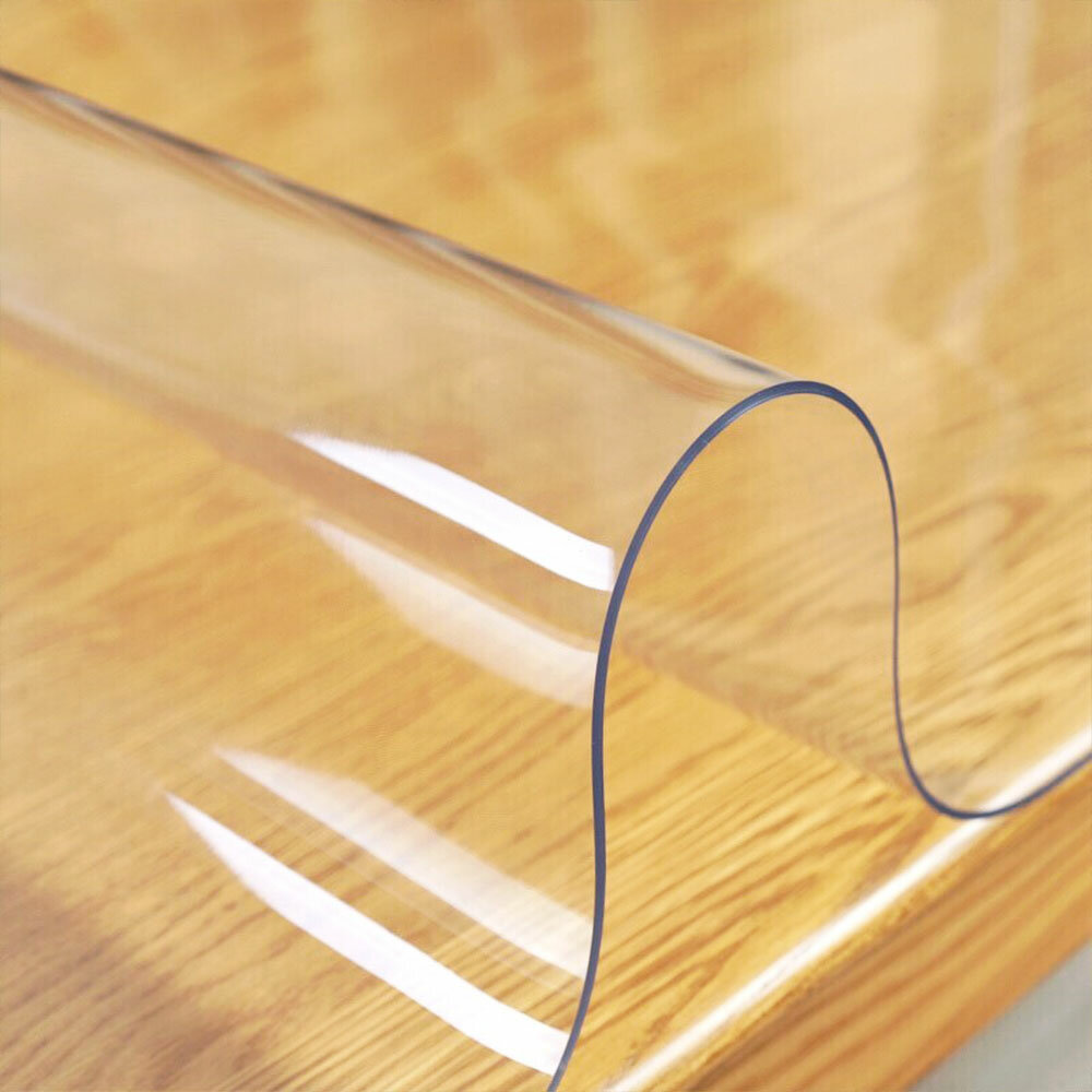 Клеенка прозрачная силиконовая "Dekoline Silicone" 0.2мм, 140смх30м, защитное покрытие для стола в рулоне