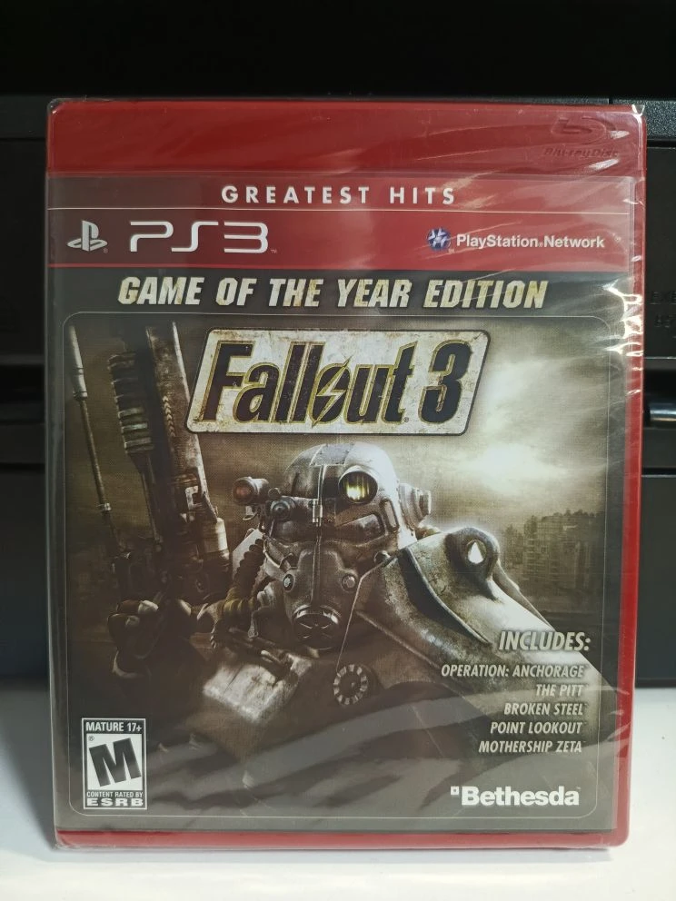 Fallout 3 - Game of the Year Edition [PS3, английская версия](SPC)