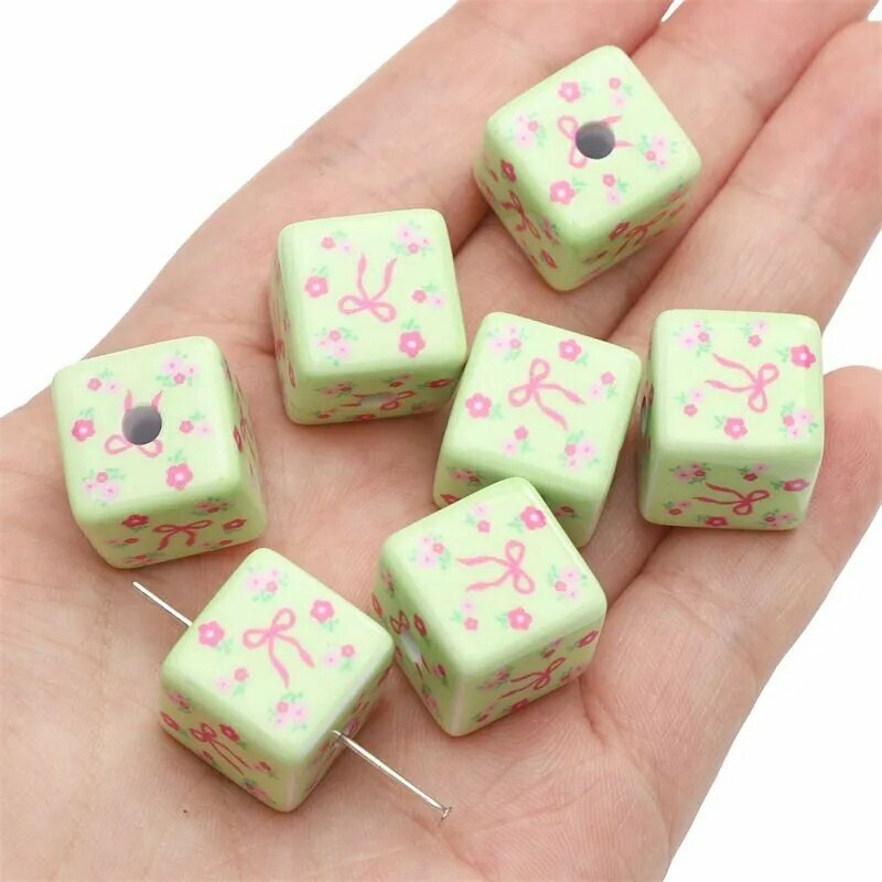 2pcs / сумка акриловый квадратный DIY бусины