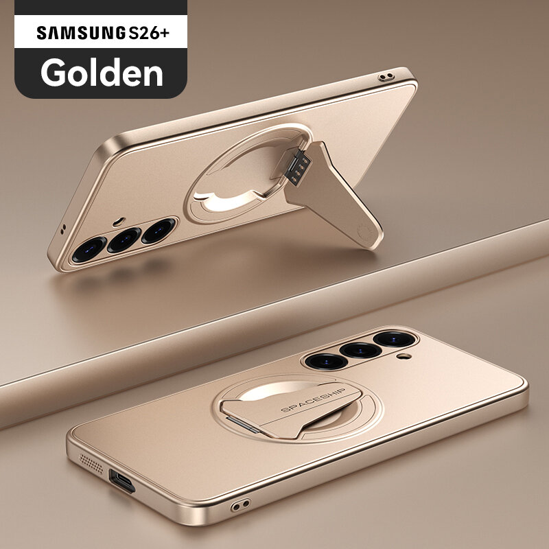 Чехол Для Samsung Galaxy S26 Plus / Самсунг Галакси S26+, soft touch, чехол-кардиомонитор, поликарбонат (PC), защита камеры, ударопрочный, встроенная подставка, усиленные углы, Samsung,