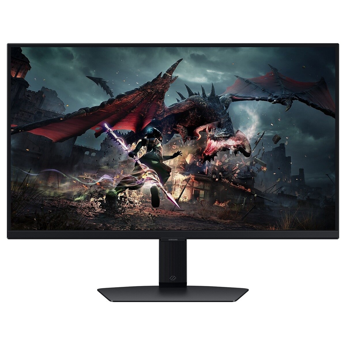 Монитор 27" SAMSUNG S27DG502EI Odyssey G5 G50D QHD уц-2 IPS, 2560x1440, 180Hz, 1ms, 350сd/m, 1000:1, HDR10 | HDMI(2.0), DP(1.2) | HAS, Pivot, Swivel, ExPSU, Vesa 100, Black