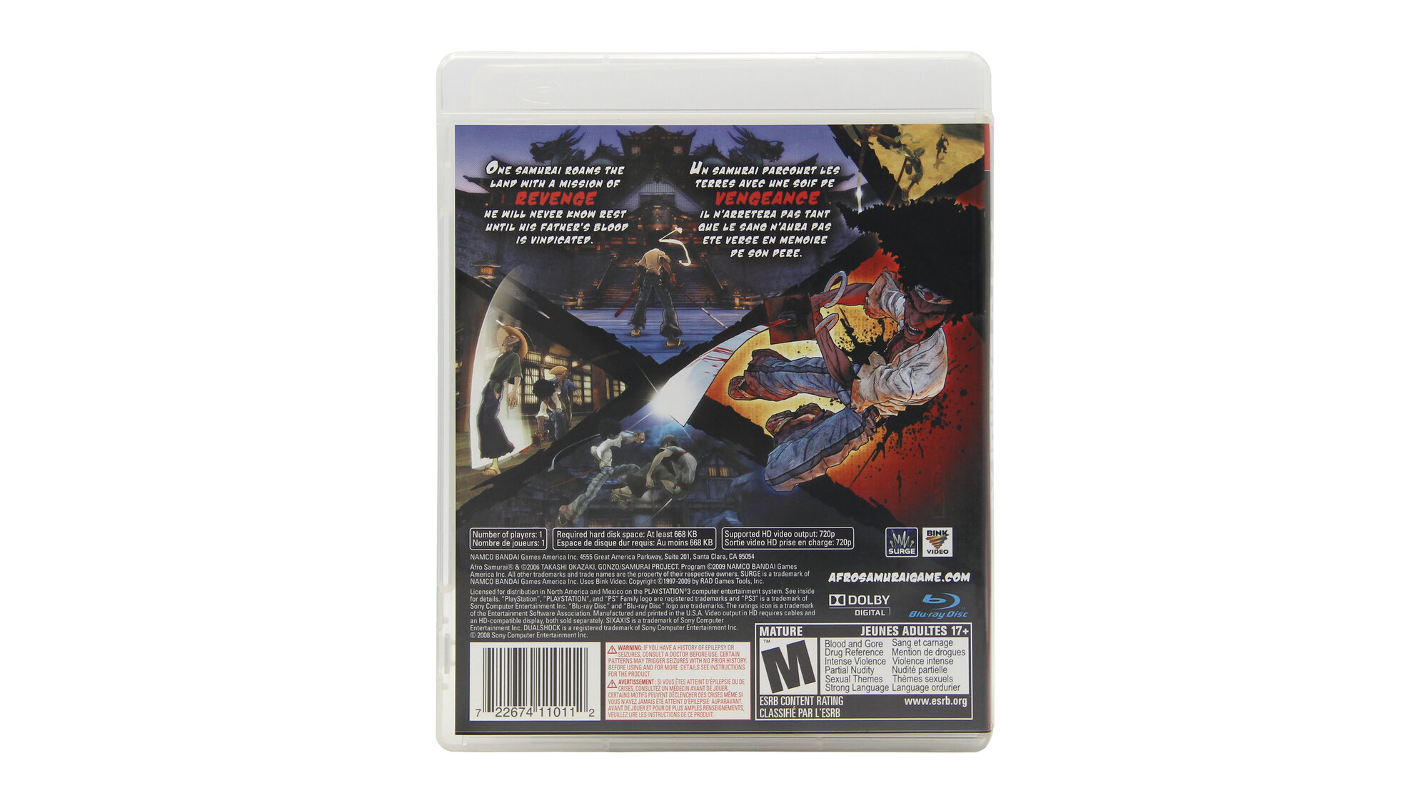 Afro Samurai (PS3, NTSC) — фото 1
