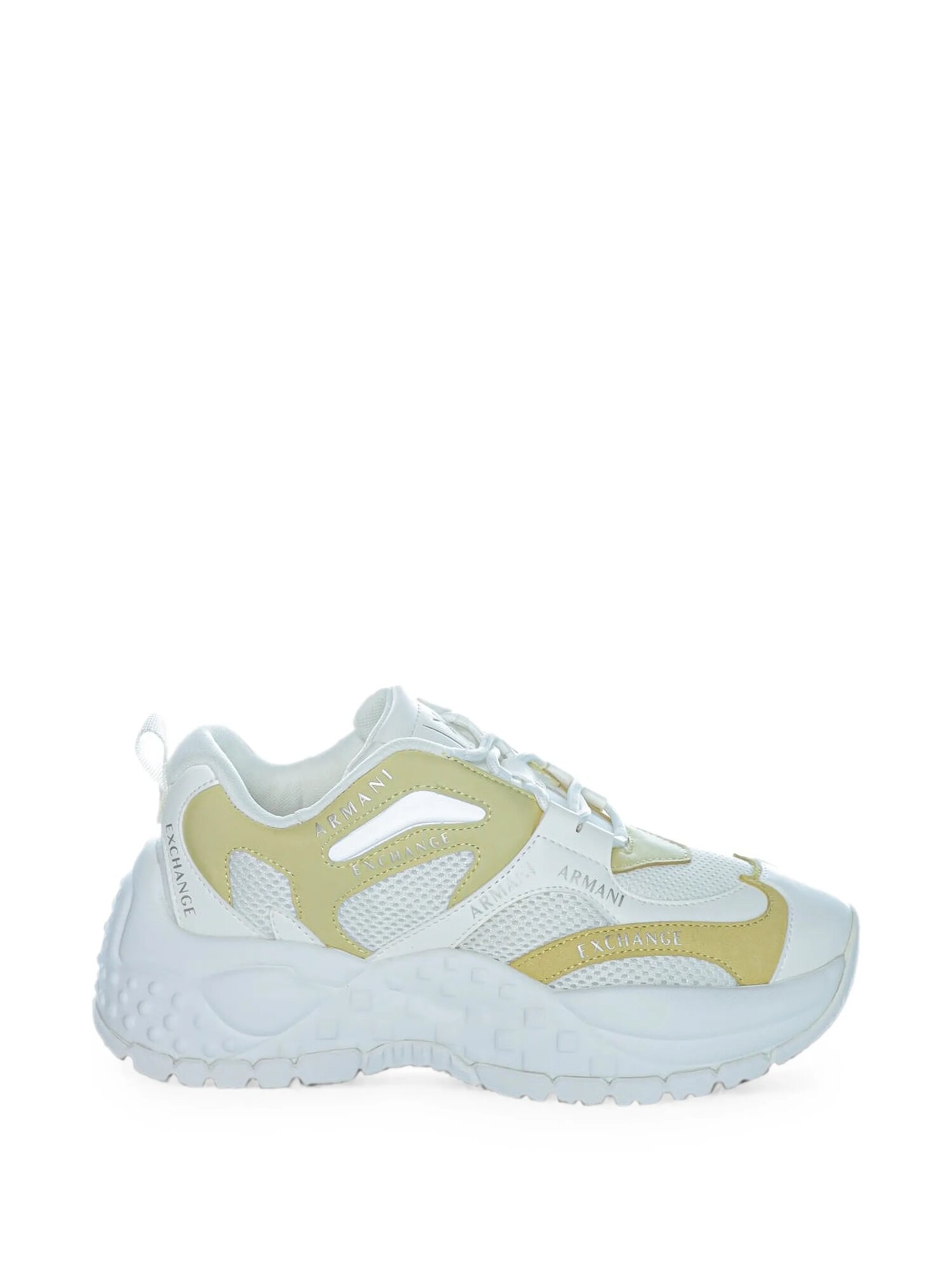 Кроссовки Panelled mesh-insert sneakers
