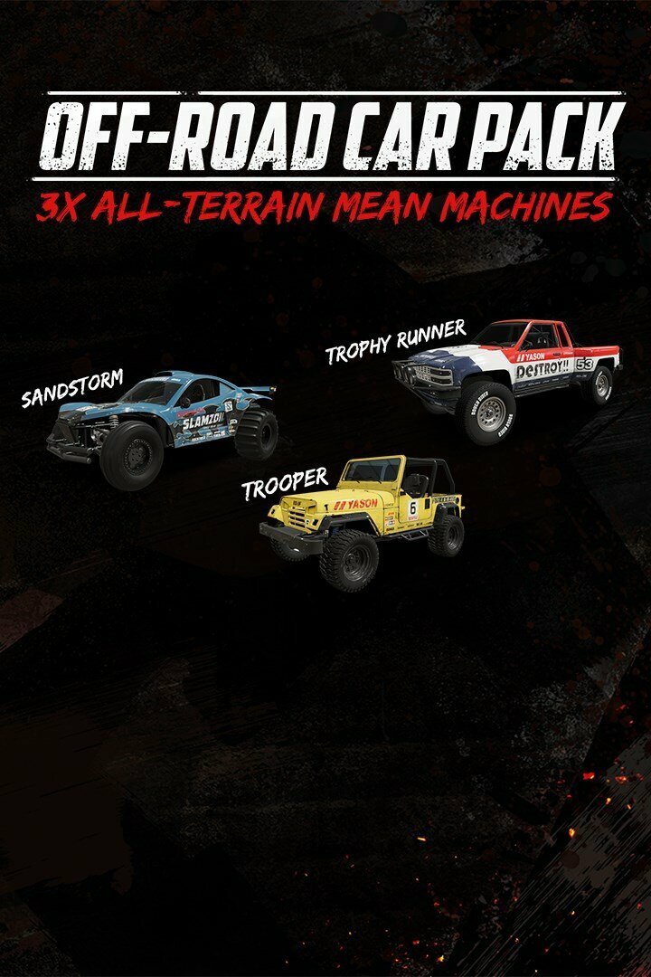 Off-Road Car Pack — DLC — дополнение (DLC) для Xbox / Microsoft Store · Xbox Series X|S · цифровой ключ · нужна базовая игра