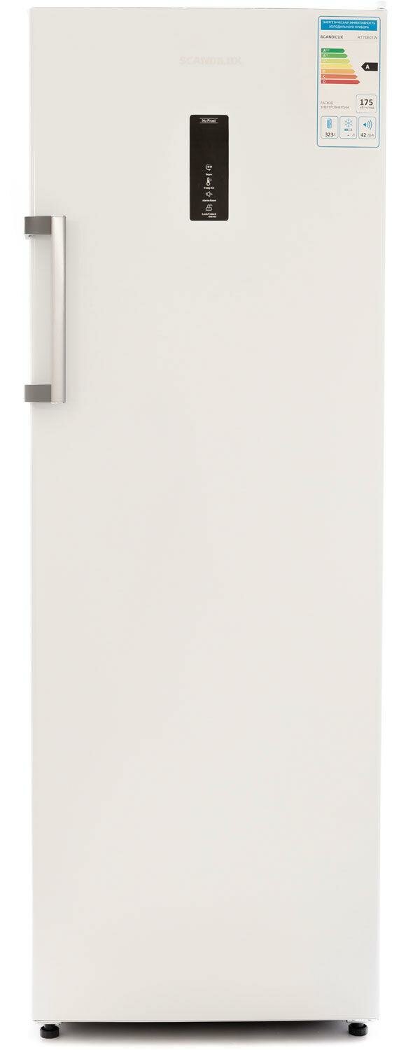 Холодильник Scandilux R174E01W белый, однокамерный, 340 л, Multi - Flow