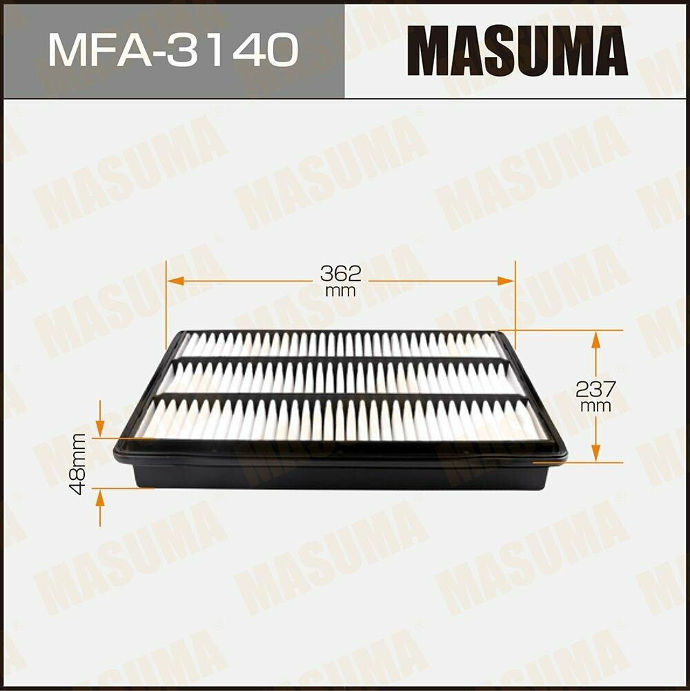 Фильтр воздушный MITSUBISHI MONTERO MASUMA MFA-3140