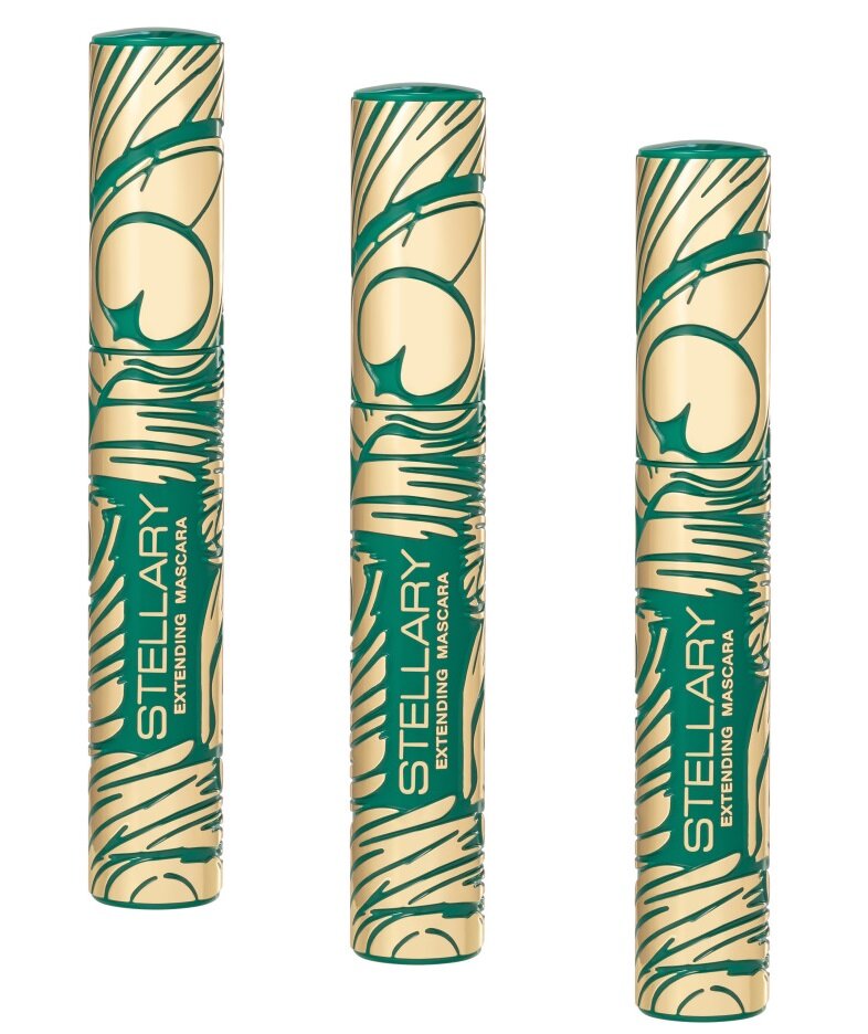 Удлиняющая тушь Stellary для ресниц / Extending mascara Wild Black тон 01 3шт