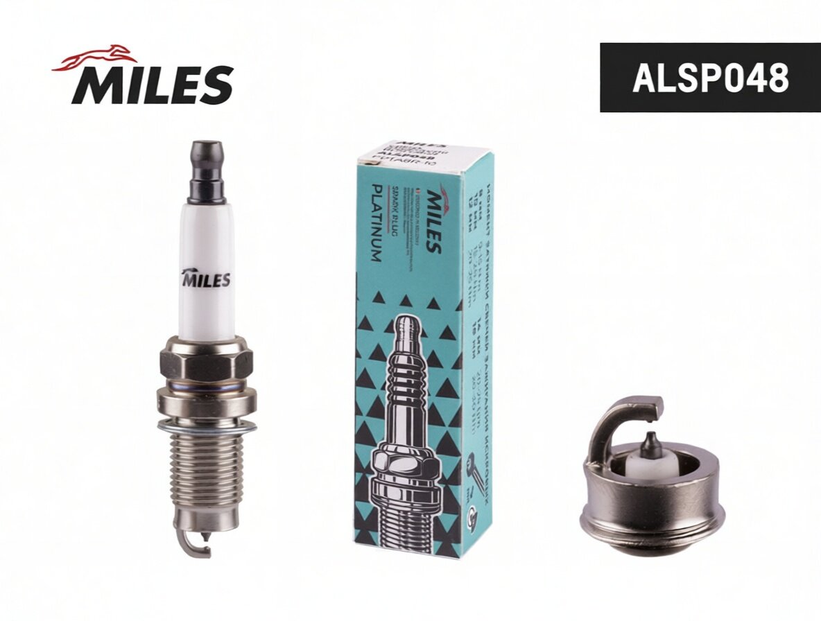 Свеча зажигания искровая PPTA8R-10 ALSP048 Miles арт. ALSP048