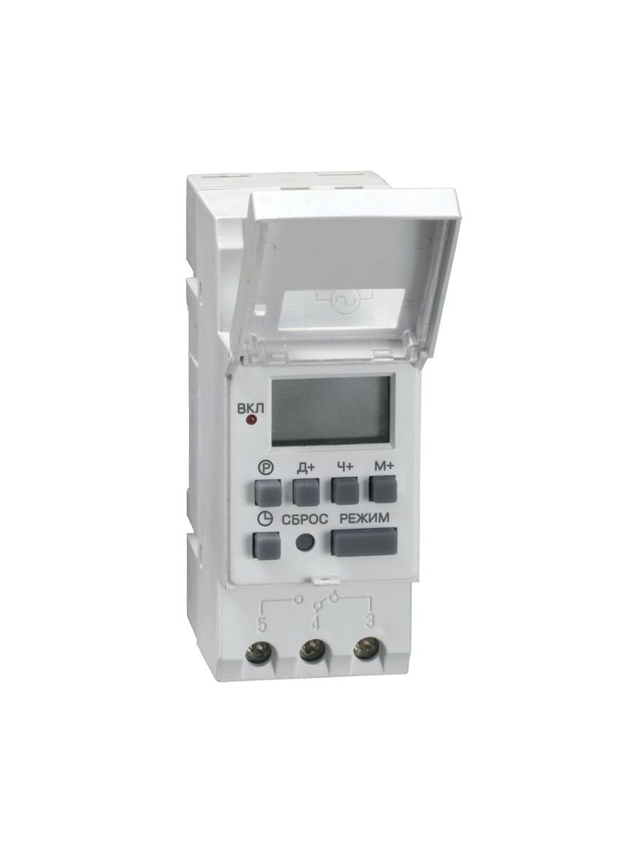 Таймер цифровой ТЭ15 16А 230В на DIN-рейку KARAT IEK MTA10-16