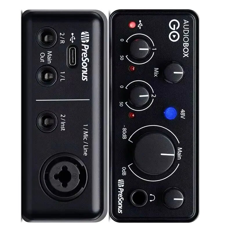 USB-аудиоинтерфейс PreSonus AudioBox GO