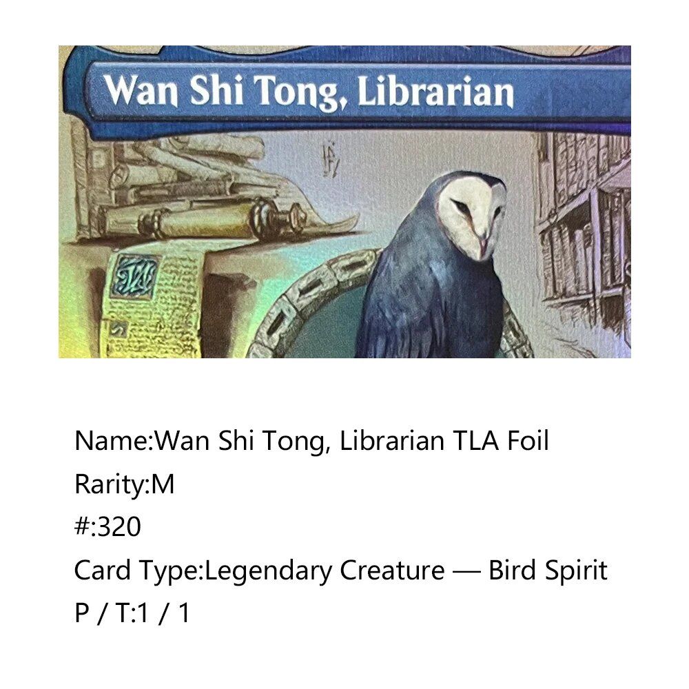 Wan Shi Tong, Librarian TLA Foil, #320, M