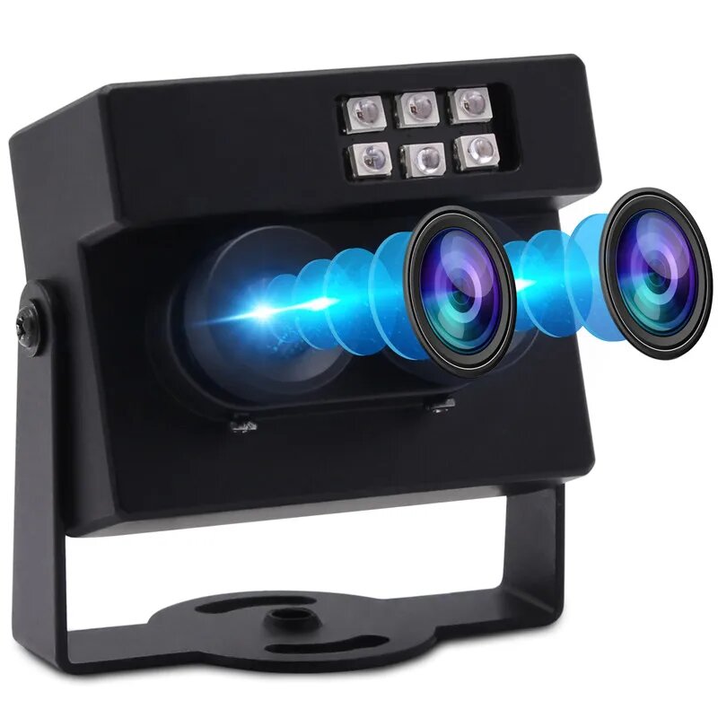 Вебкамера ELP 1080P двойной объектив, With case