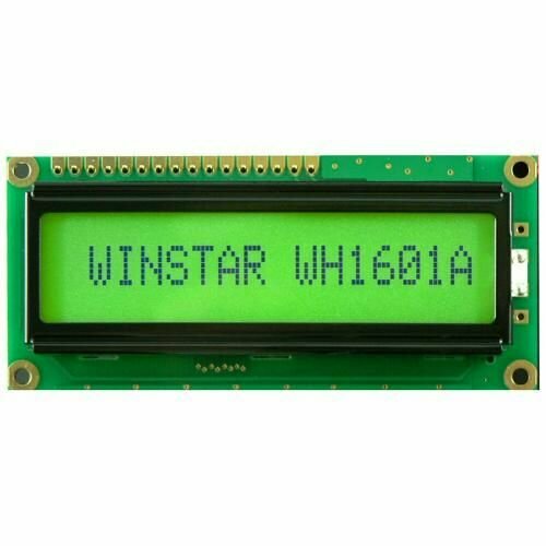 WH1601A-YYH-CTK Символьный ЖК-дисплей 16x1. 5x8 точек