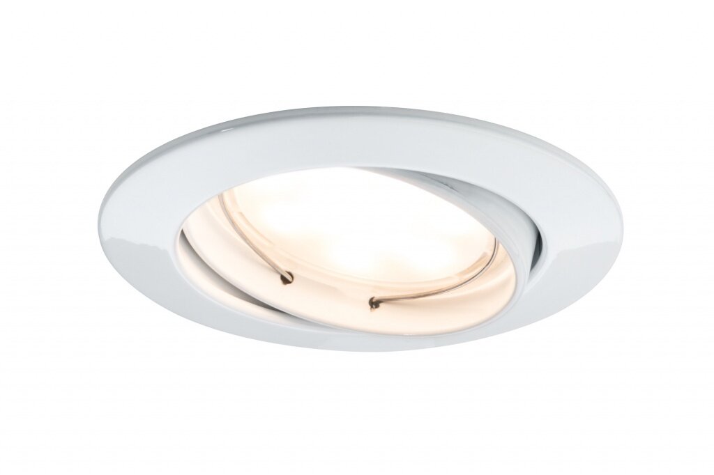 Светильник встраиваемый Paulmann Premium LED Smart Coin BLE 5Вт 400Лм 2700К 230/24В IP23 Белый матовый Диммируемый 92094.