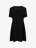 Платье MOSCHINO Short-sleeve flared mini dress, размер 36, черный