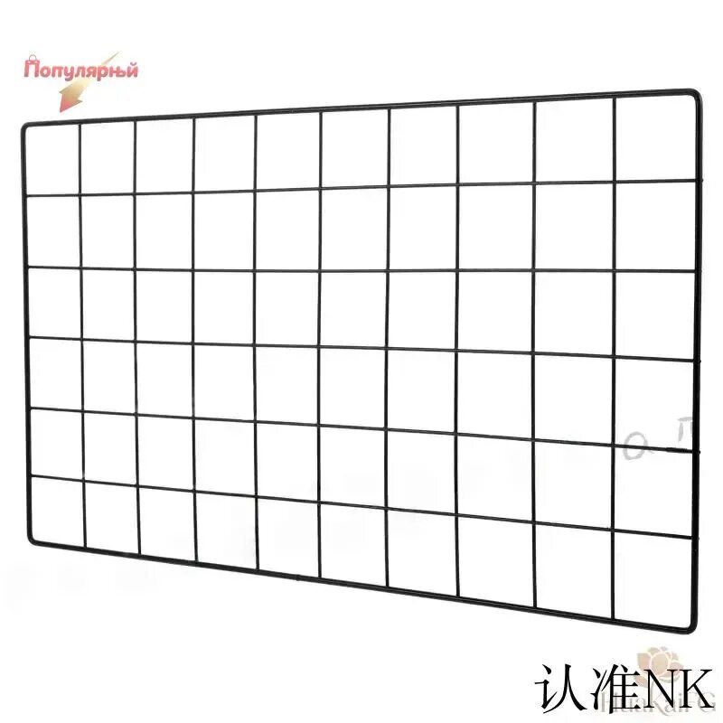Настенная металлическая вешалка для фотографий, прямоугольная форма 50 30,3 0,5 см