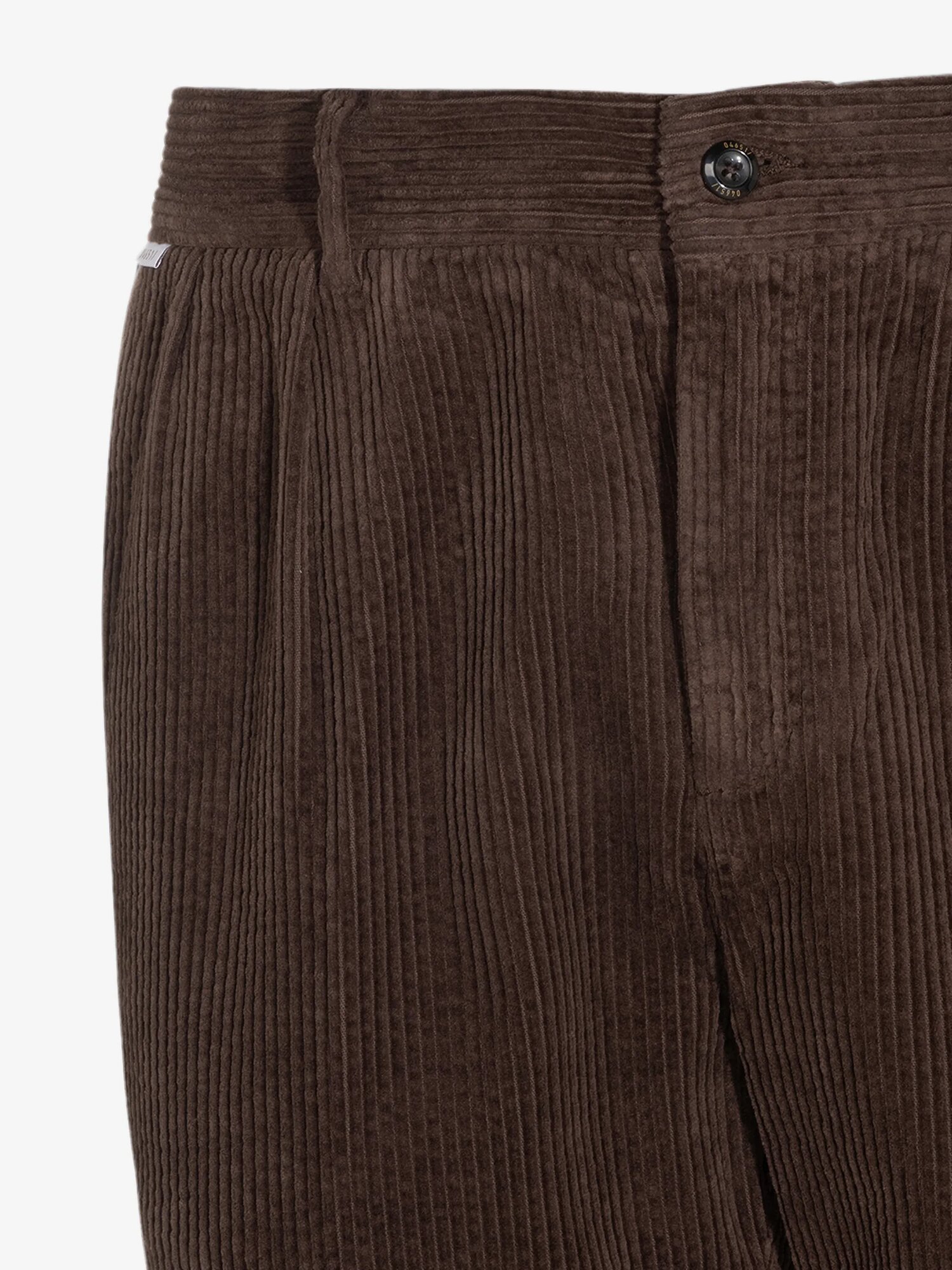Брюки 04651/ A TRIP IN A BAG Pleated-detail trousers, размер 50, brown — фото 1