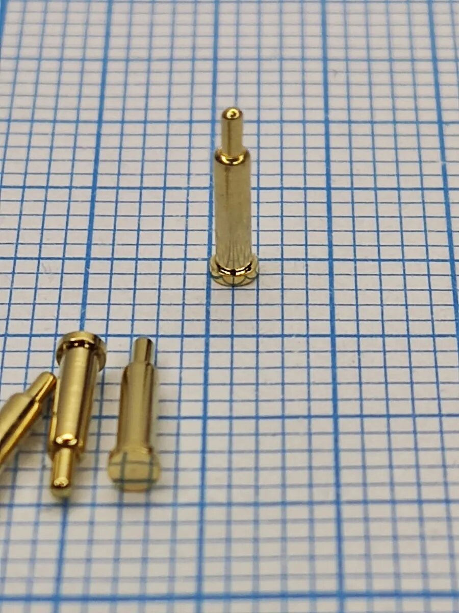 Коннектор POGO pin 8мм (5 шт комплект)