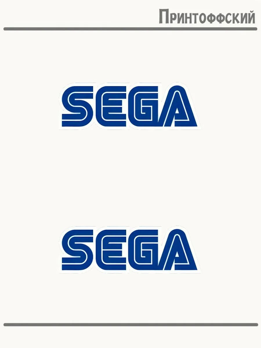 2-е (Две) Термонаклейки sega сега приставка ретро