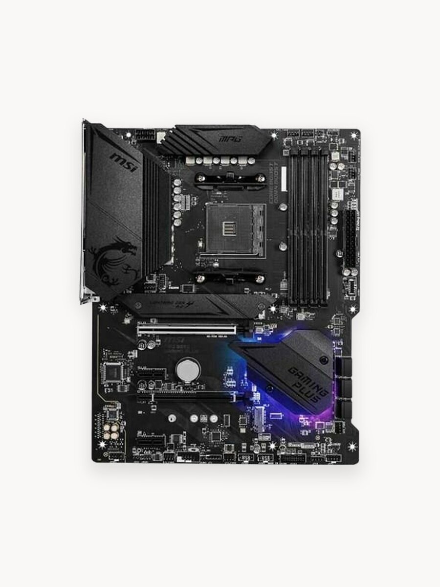 Материнская плата MSI MPG B550 GAMING PLUS, SocketAM4, AMD B550, ATX, Ret
