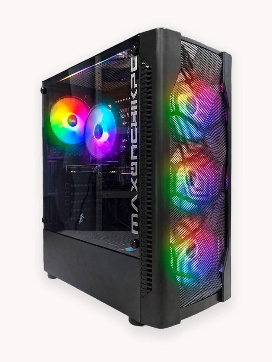 Системный блок игровой ПК MaxON-small PRO (i7 7700 (аналог), RX580 8gb, 32gb ОЗУ, SSD 1024GB)
