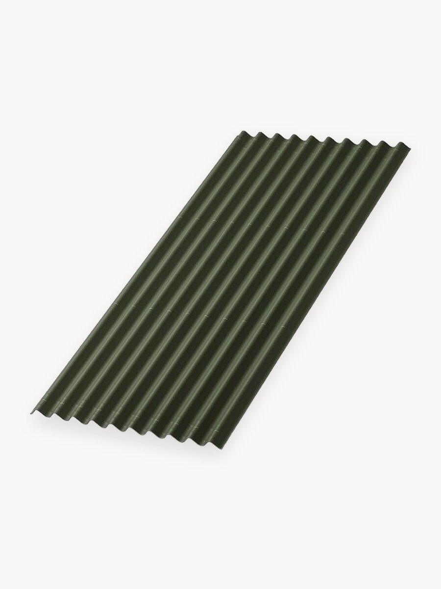 Ондулин Smart 1.95х0.95м зеленый цвет - 8 листов, 14,82м2/упаковка