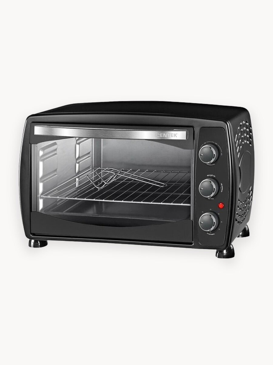 Мини печь электрическая с конвекцией Centek CT-1531-42 Convection объём 42 л, 1600 Вт, таймер 90 мин, 5 режимов работы