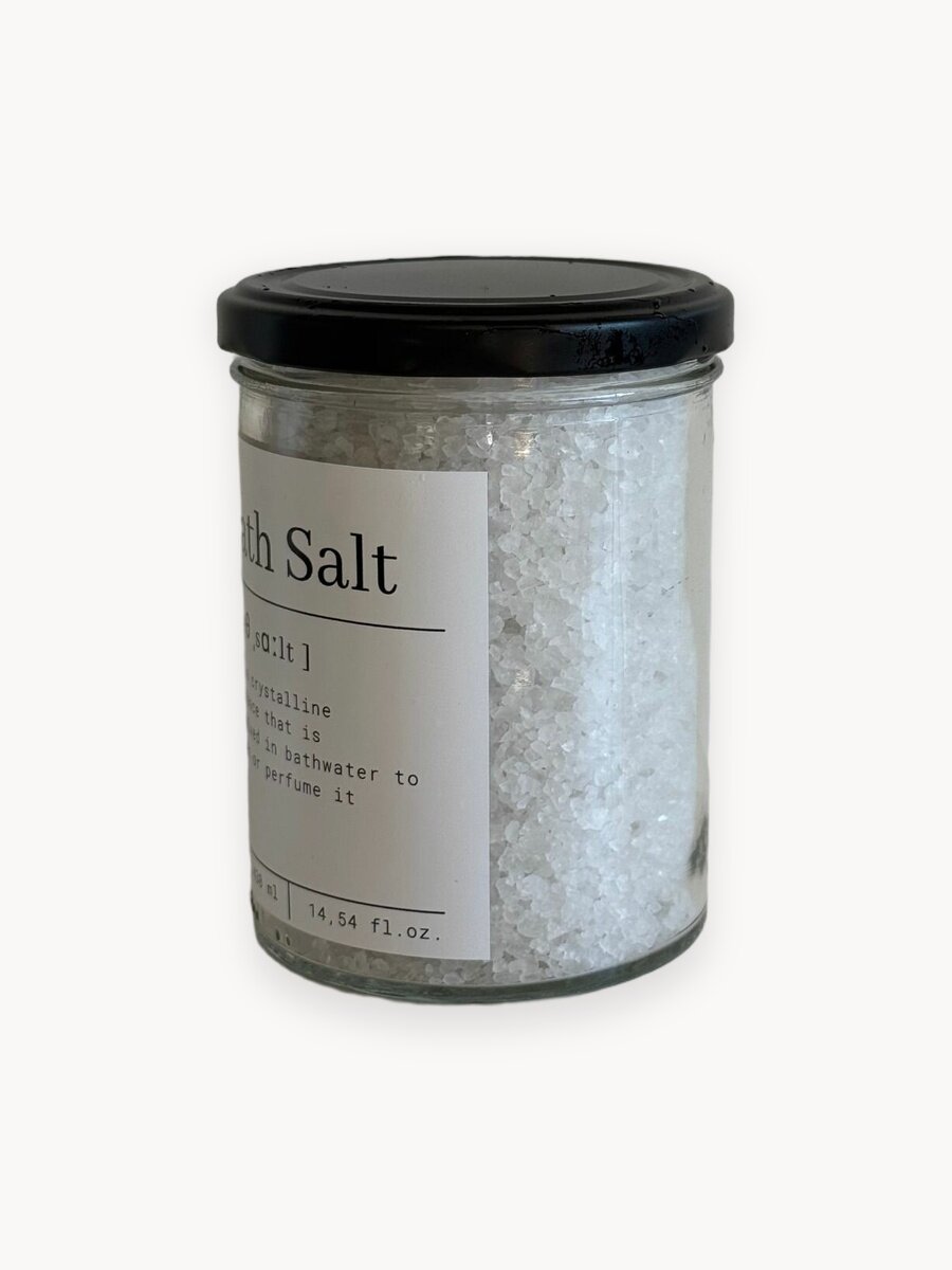 Банка для хранения соли для ванны