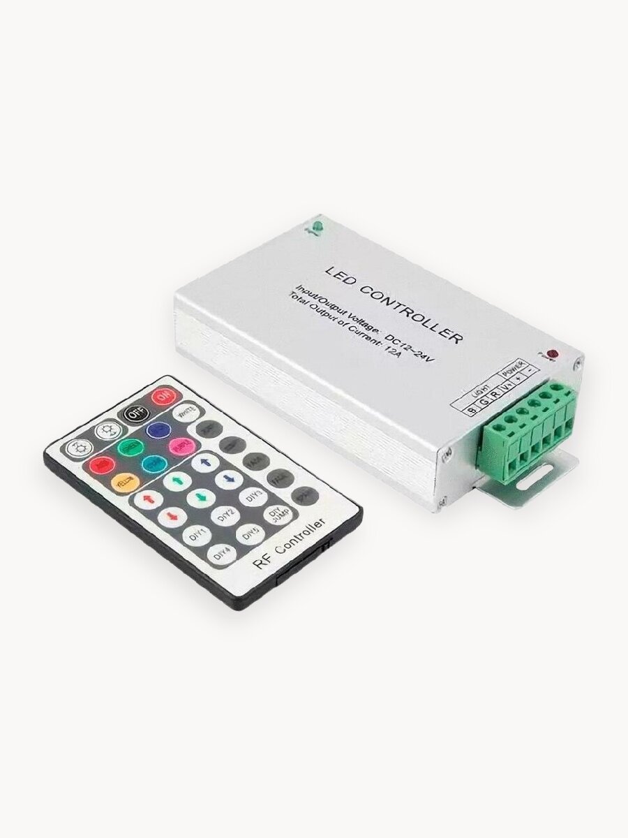 Контроллер RGB для светодиодной ленты и модулей BEELED BLDC-144/288WRF-12/24