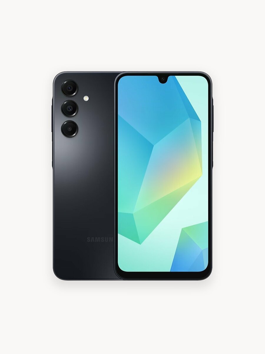 Смартфон Samsung Galaxy A16 8/256 Гб, Blue Black, темно-синий