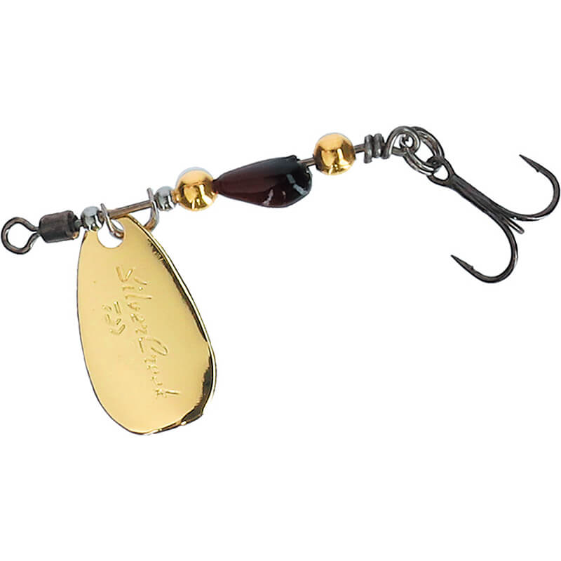 Вращающаяся блесна Daiwa Silver Creek Spinner 3g. #Coffee
