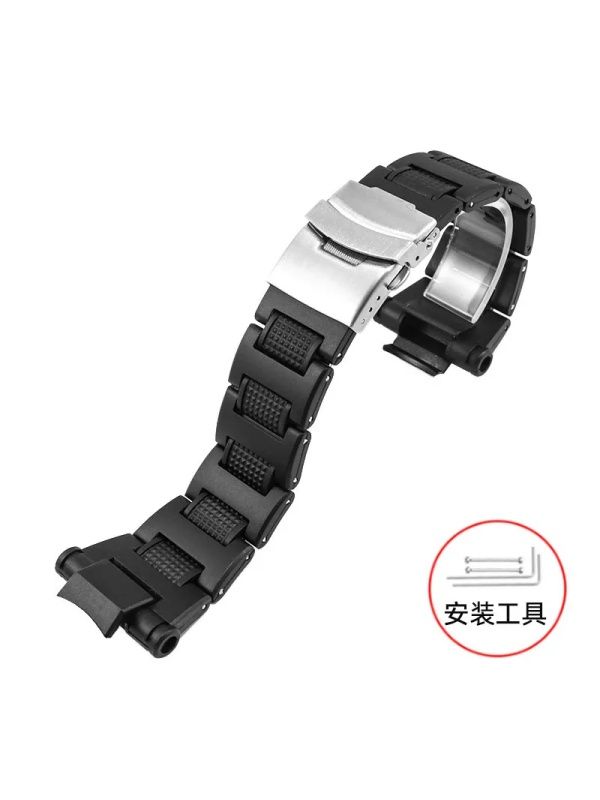 Сменный браслет из композитного пластика стали, совместимый с часами Casio G SHOCK GW A1100, G 1400, GW 4000, спортивный аксессуар для мужчин