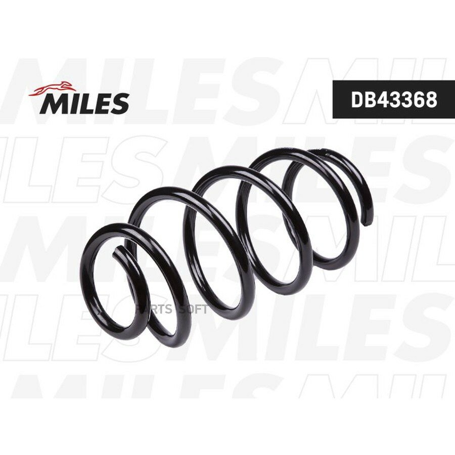 Пружина VW Multivan V 03-, Transporter V 03- передня MILES MILES DB43368 | цена за 1 шт