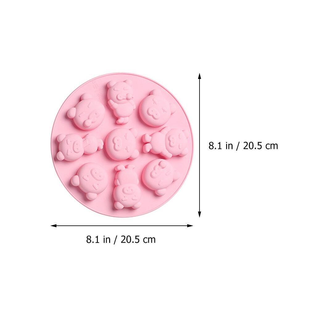 Форма Для Выпечки В виде Свинок 2 Шт Изделия Из Силикона 20 50X20 50X2 40Cm