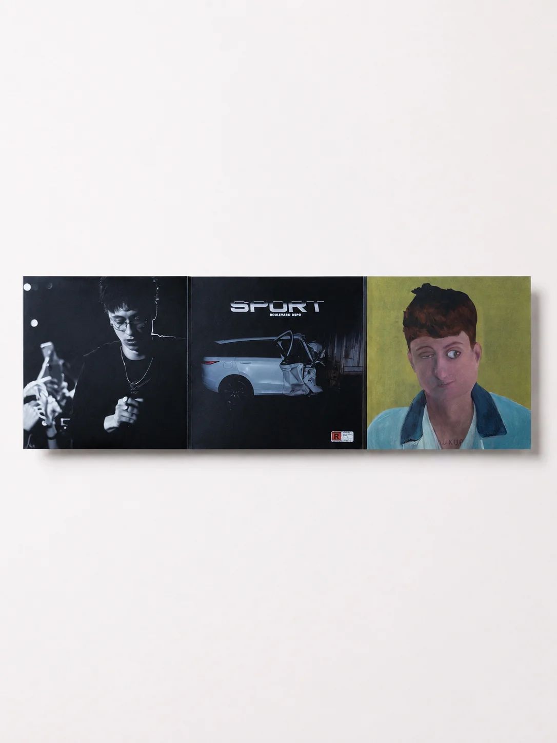 Boulevard Depo - SPORT + Stay Ugly (One-Time Pressing Limited) Ультра-Редкая Виниловая Пластинка от Бульвар Депо, 2 Альбома в Одном Релизе