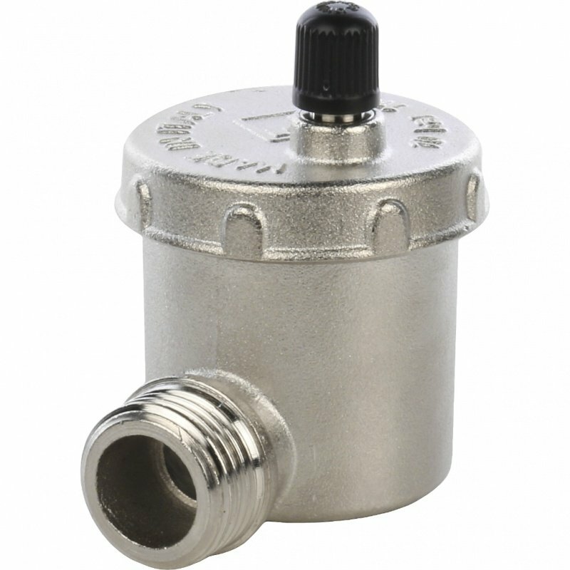 Воздухоотводчик автоматический STOUT угловой 1/2"