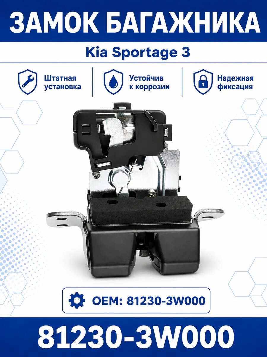 Замок багажника Kia Sportage 3 Киа Спортейдж 3
