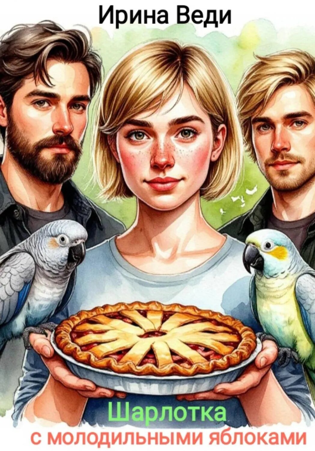 Шарлотка с молодильными яблоками [Цифровая книга]