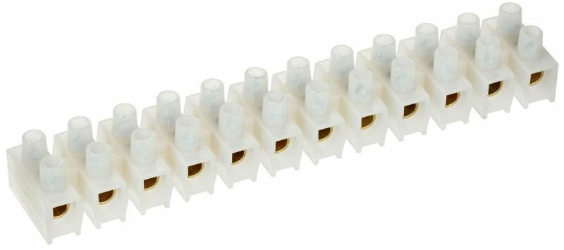 Колодка клеммная ЗВИ-100 10-25кв. мм 12 пар IEK UZV3-100-25