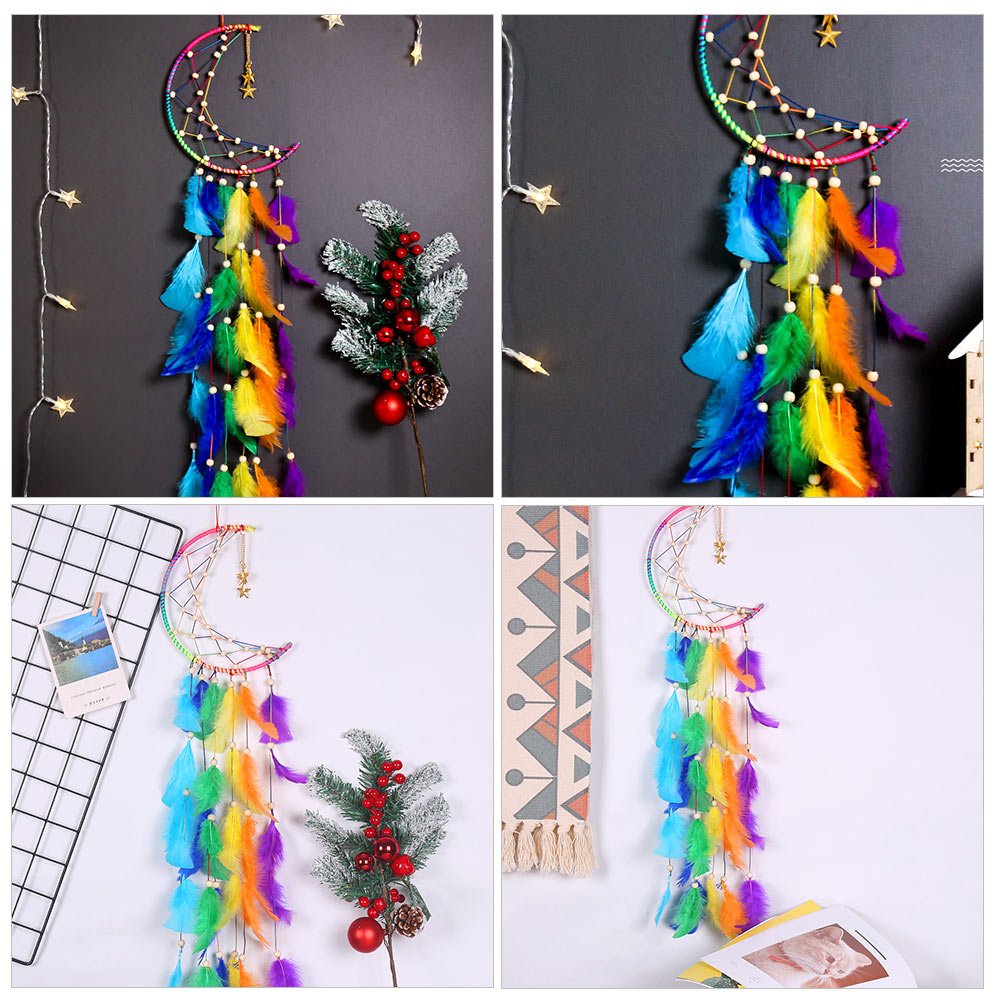 Висячий Декоративный Подвес С Дreamcatcher 83X20Cm Для Универсального Использования В Интерьере И На Открытом Воздухе